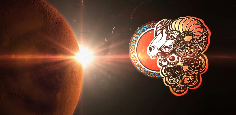 Transit of Mars for Aries moon sign