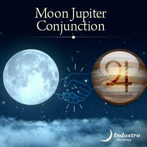 moon, jupiter Conjunction - 2 Planets Conjunction