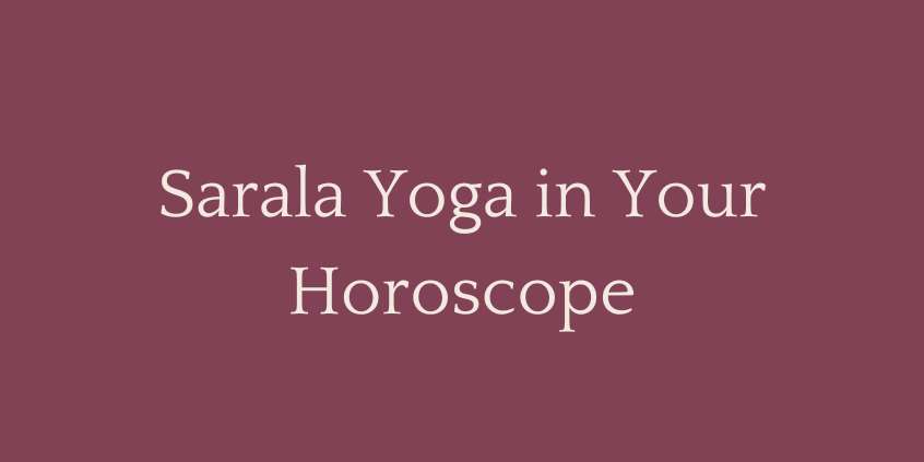 SARALA YOGA