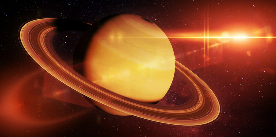 Sun and Saturn At War in August 2009