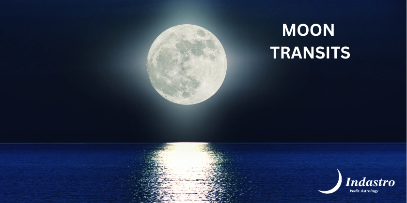 Moon transit in Astrology: Effects